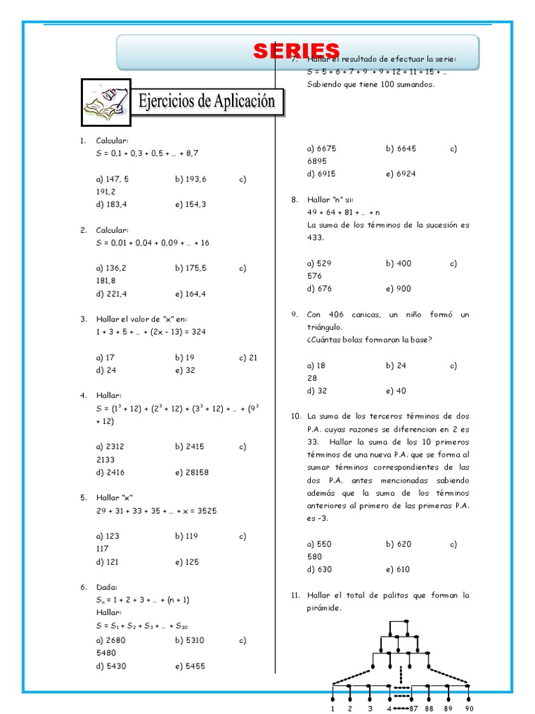 2 Ejercicios-de-Series | PDF | Ajedrez