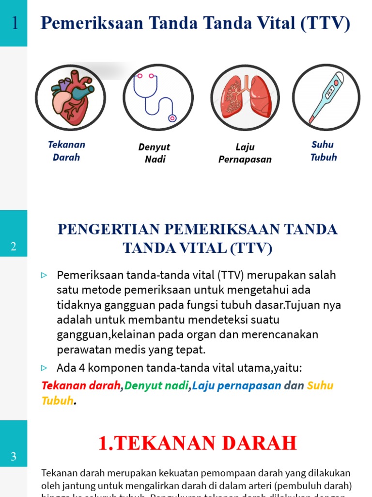 Pemeriksaan Tanda-Tanda Vital (TTV) | PDF