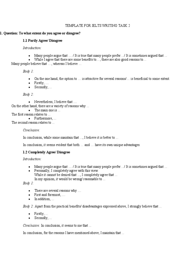 IELTS Writing Task 2 Guide | PDF | Reason | Argument