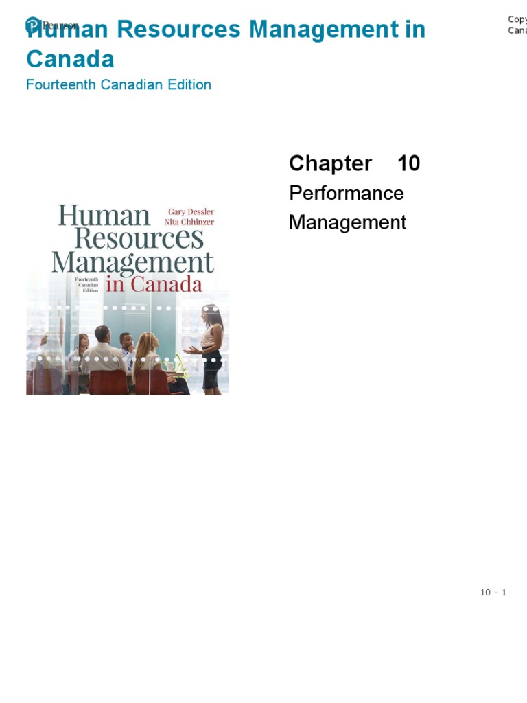 10 Dess Hrm14ce PPT ch10 | PDF | Performance Appraisal | Performance ...