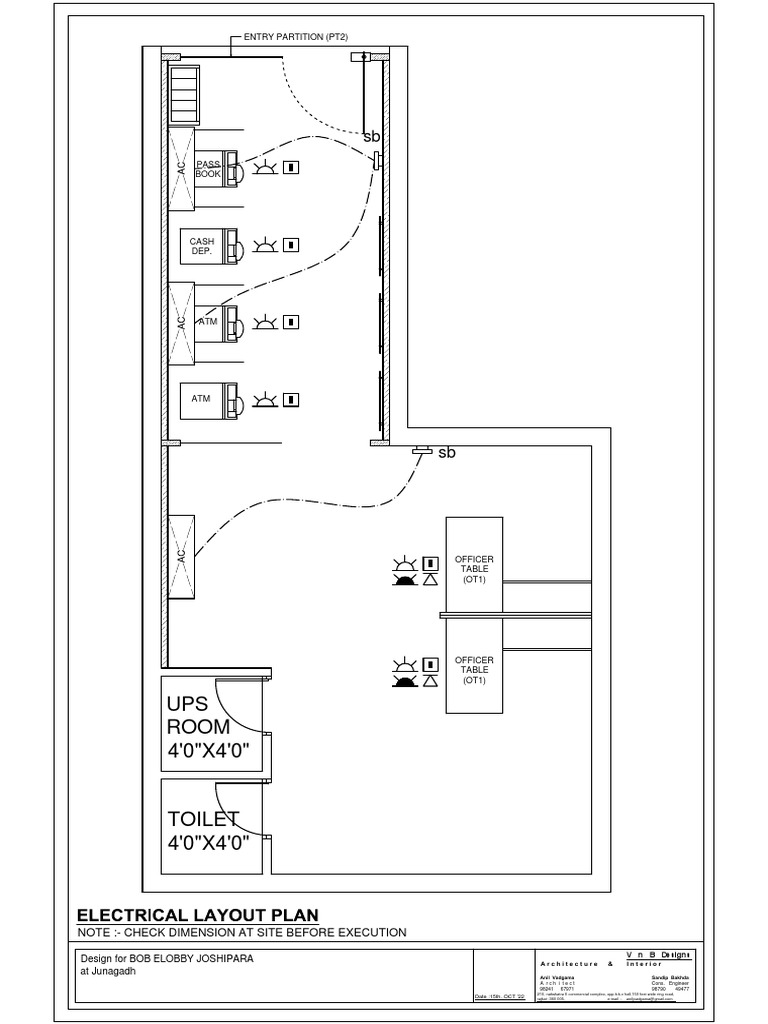 Electrical Layout Plan | PDF