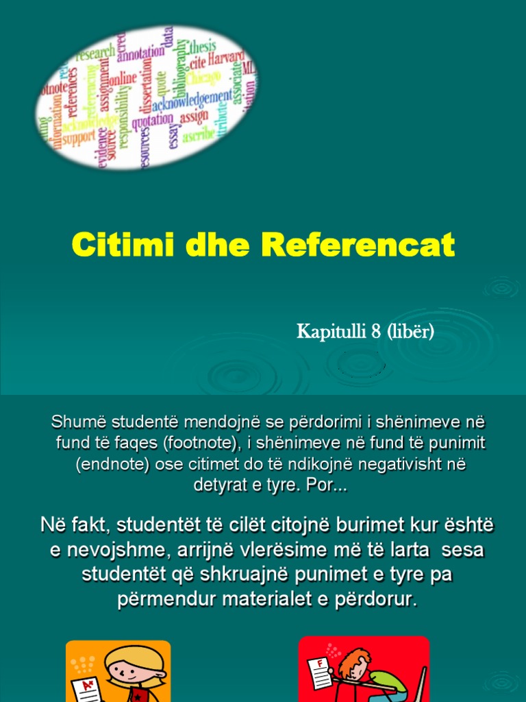 Citimi Dhe Referencat | PDF
