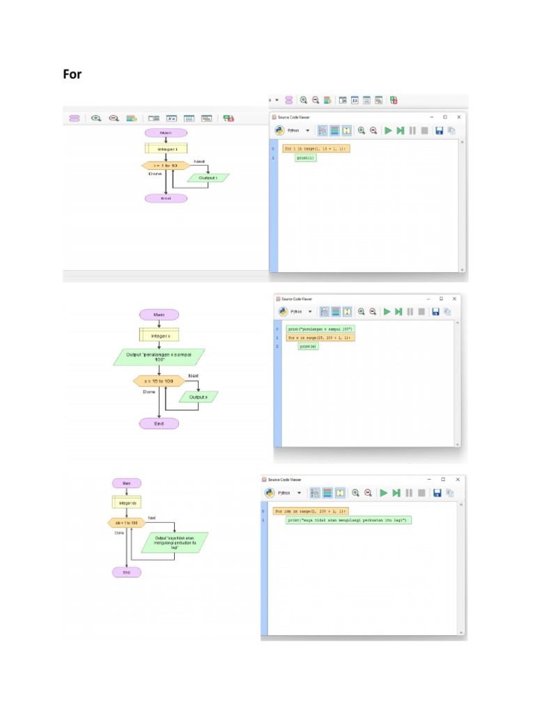 Tugas Perulangan Algo | PDF