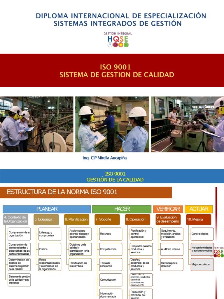 Sesión 4 ISO 9001-2015 | PDF | Auditoría | Gestión de la calidad