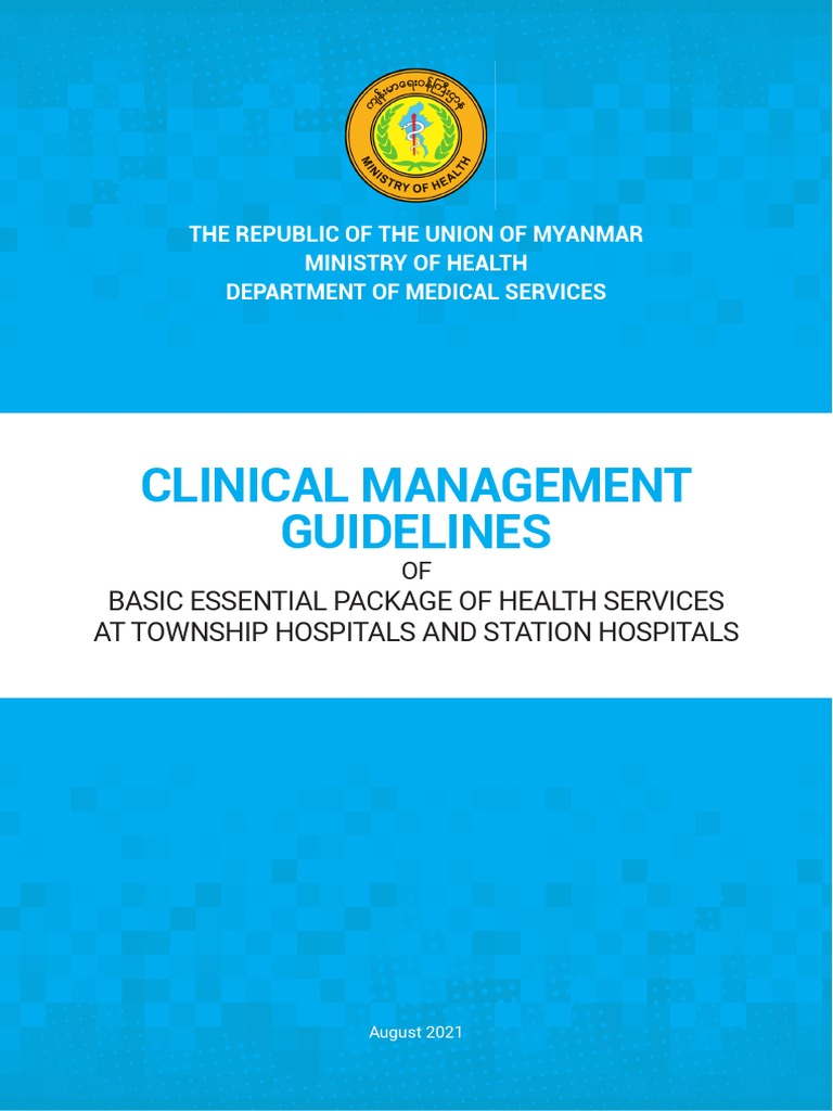 Clinical Management Guideline | PDF | Health Care | Medicine