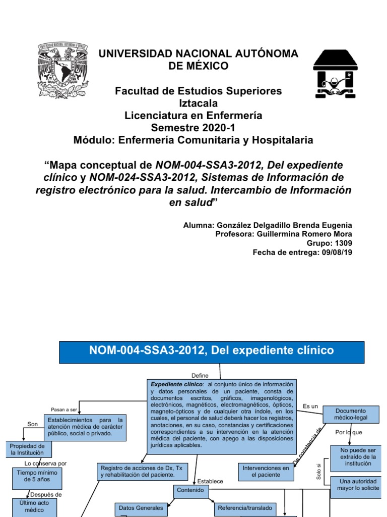 Mapa Conceptual NOM004024 | PDF