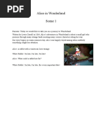Alice in Wonderland Script | PDF | Lewis Carroll | English Children's ...
