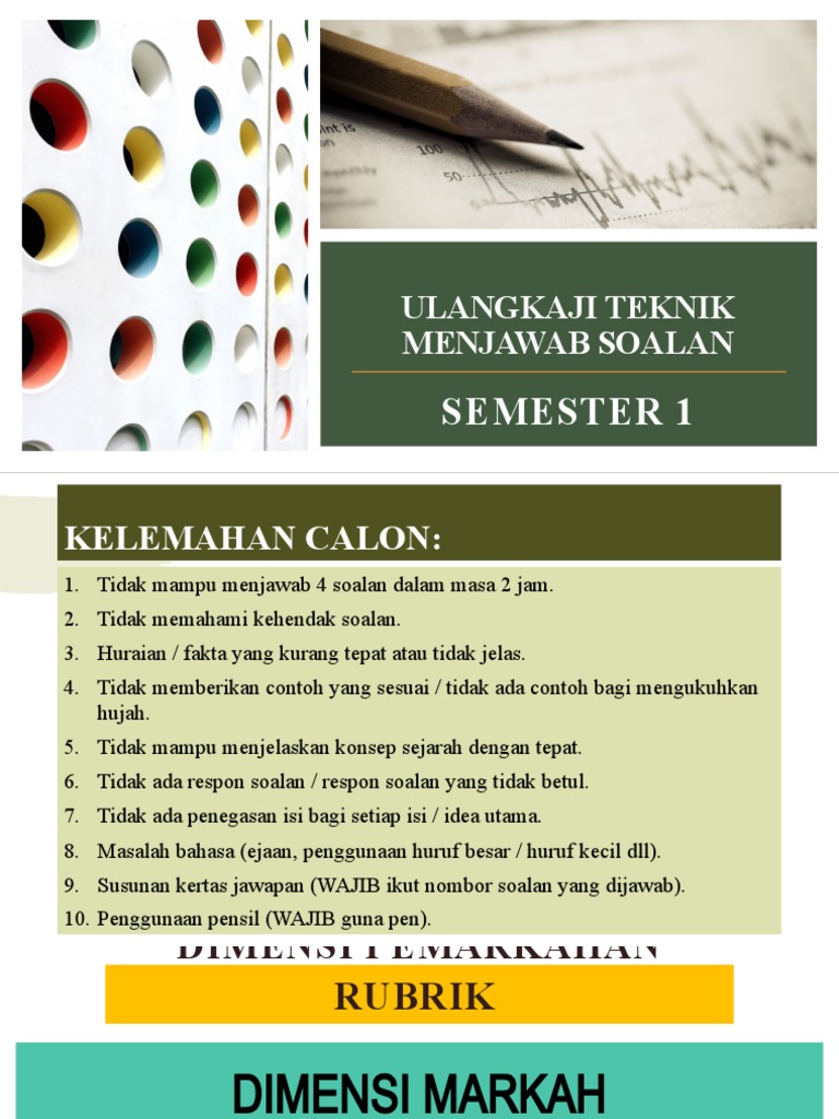 Ulangkaji Teknik Menjawab Soalan | PDF | Kajian Bahasa Asing