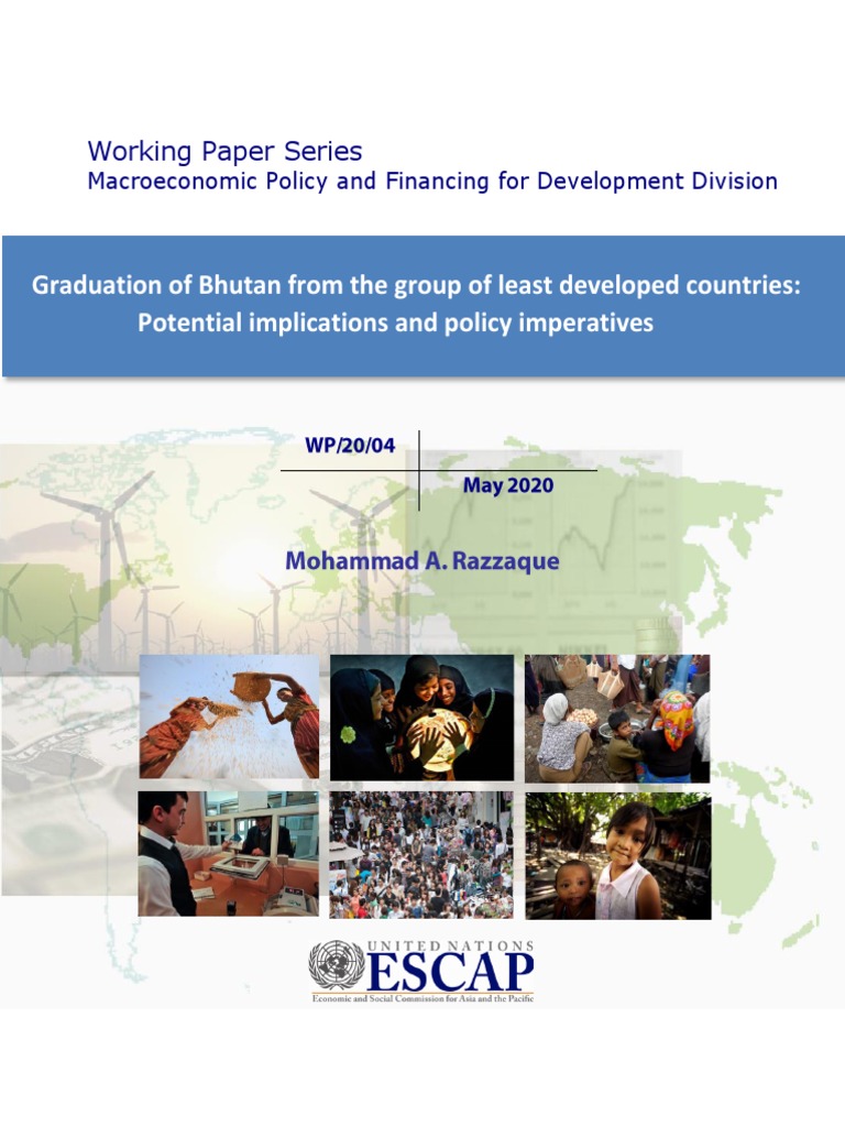 Graduation of Bhutan from Least Developed Country Status: Potential ...