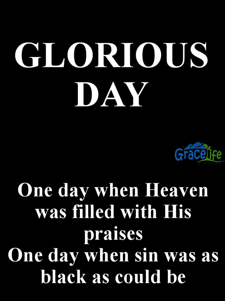 Glorious Day | PDF