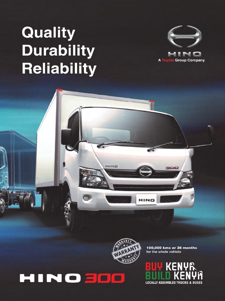 HINO 300 Brochure | PDF | Steering | Engines