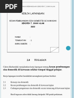 Maksud Dan Definisi Sisa Domestik | PDF