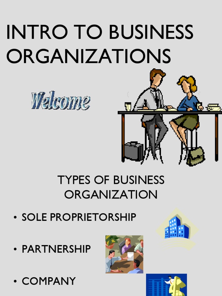 Introduction To Business Organizations | PDF