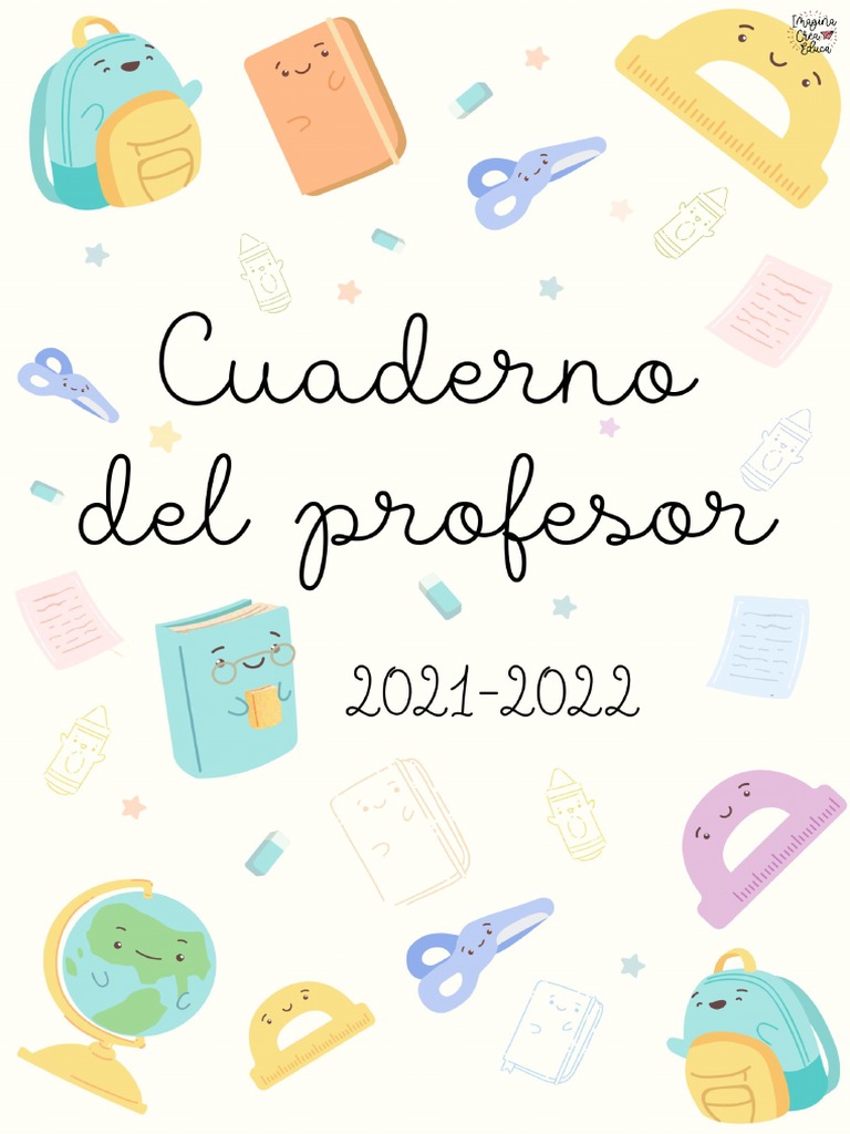 Cuaderno Del Profesor 21-22 Escolar Castellano | PDF