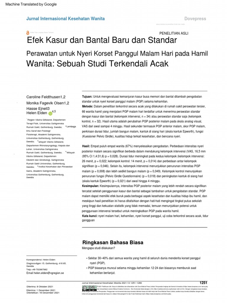 Terjemahan Efek Kasur Dan Bantal Baru Dan Standar | PDF