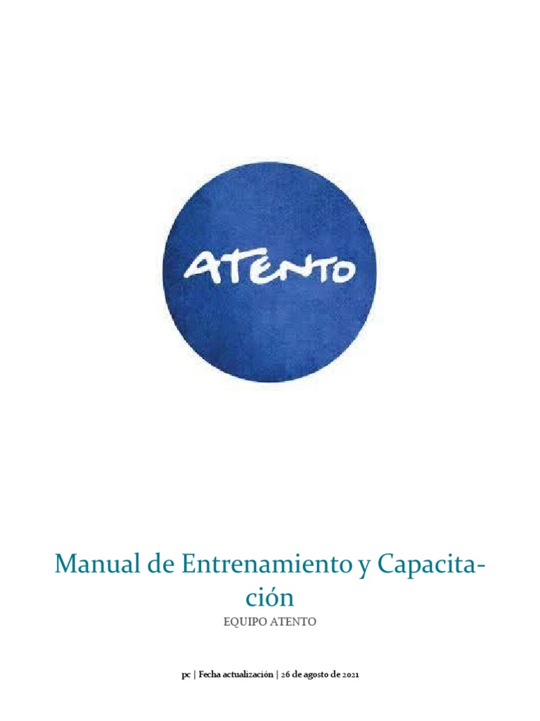 Manual de Entrenamiento | PDF | Bancos