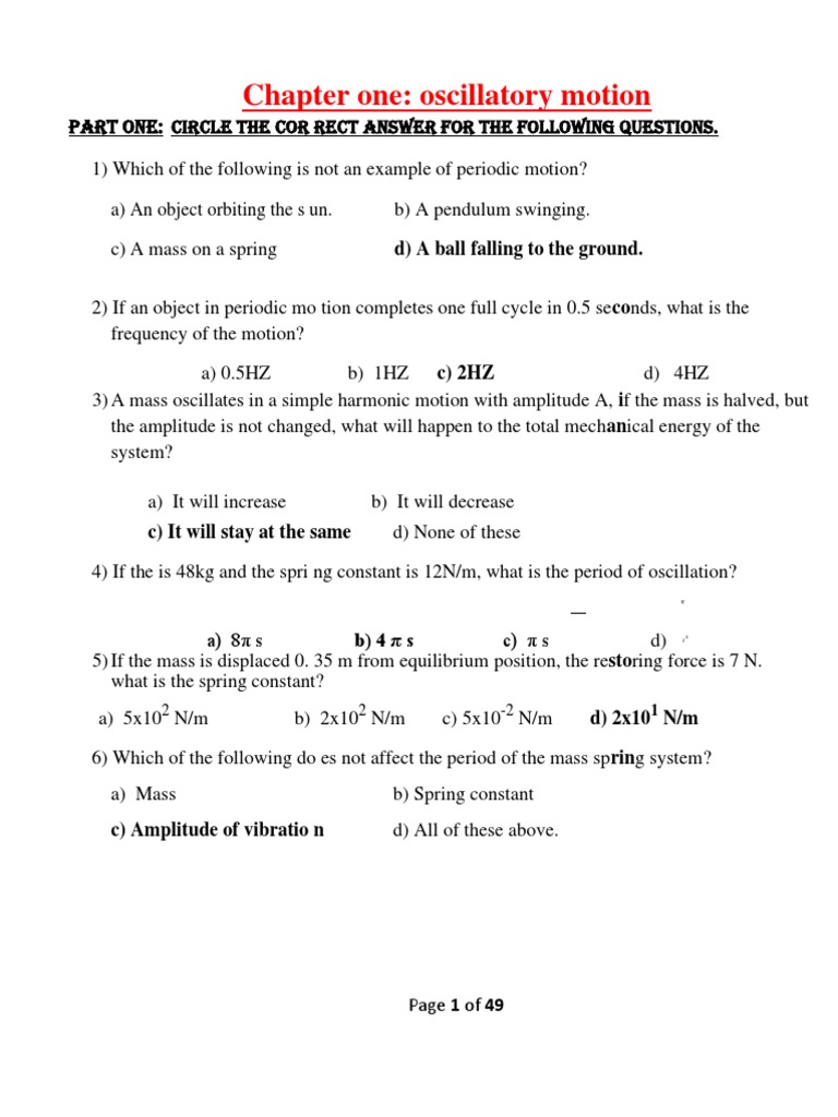 Physics Q&A f4 All Chapters | PDF | Waves | Sound