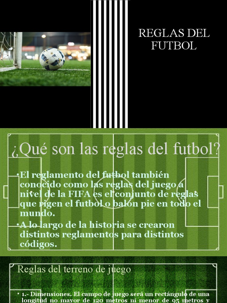 Reglas Del Futbol | PDF | Asociación de Futbol | Reglas y regulaciones ...