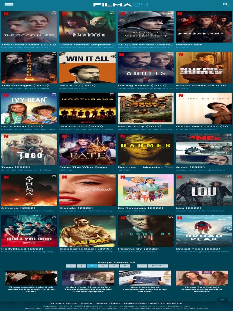 NETFLIX - Page 2 of 25 - Filma24.Ch Filma Dhe Seriale Me Titra Shqip HD ...