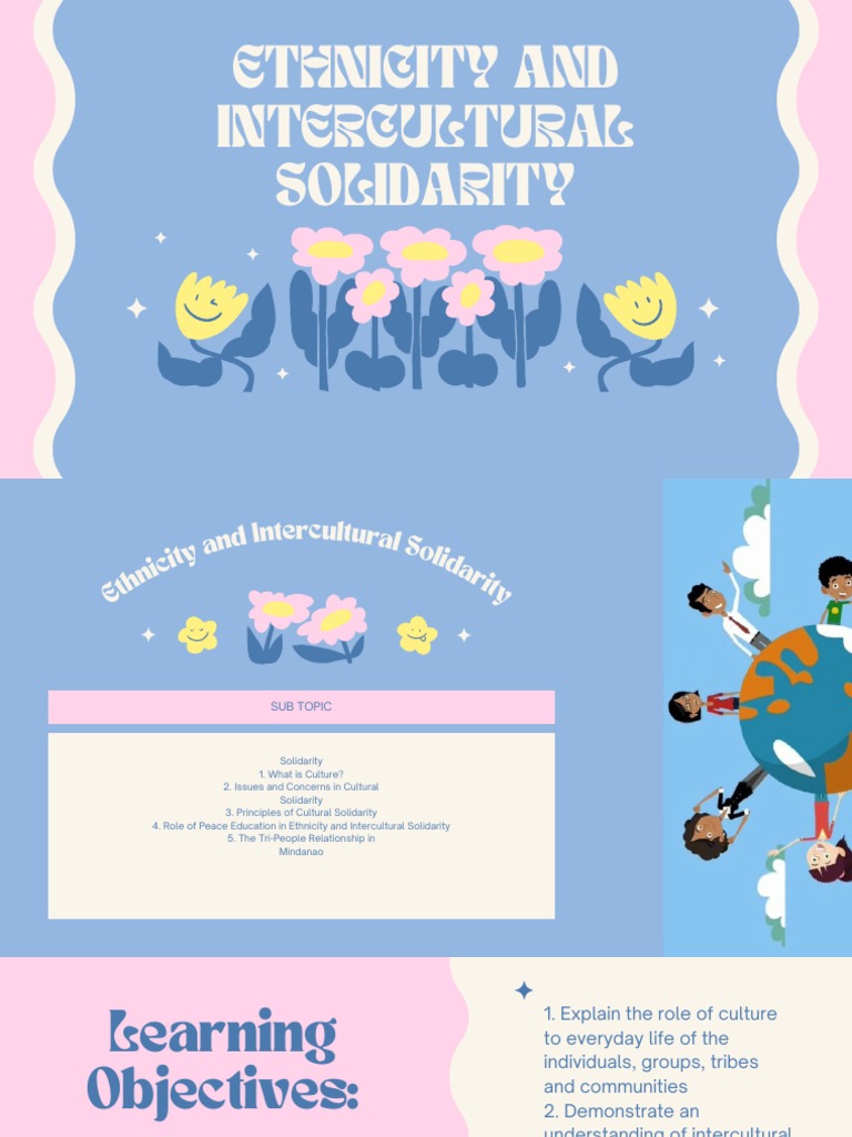 Ethnicity and Intercultural Solidarity | PDF | Mindanao | Philippines