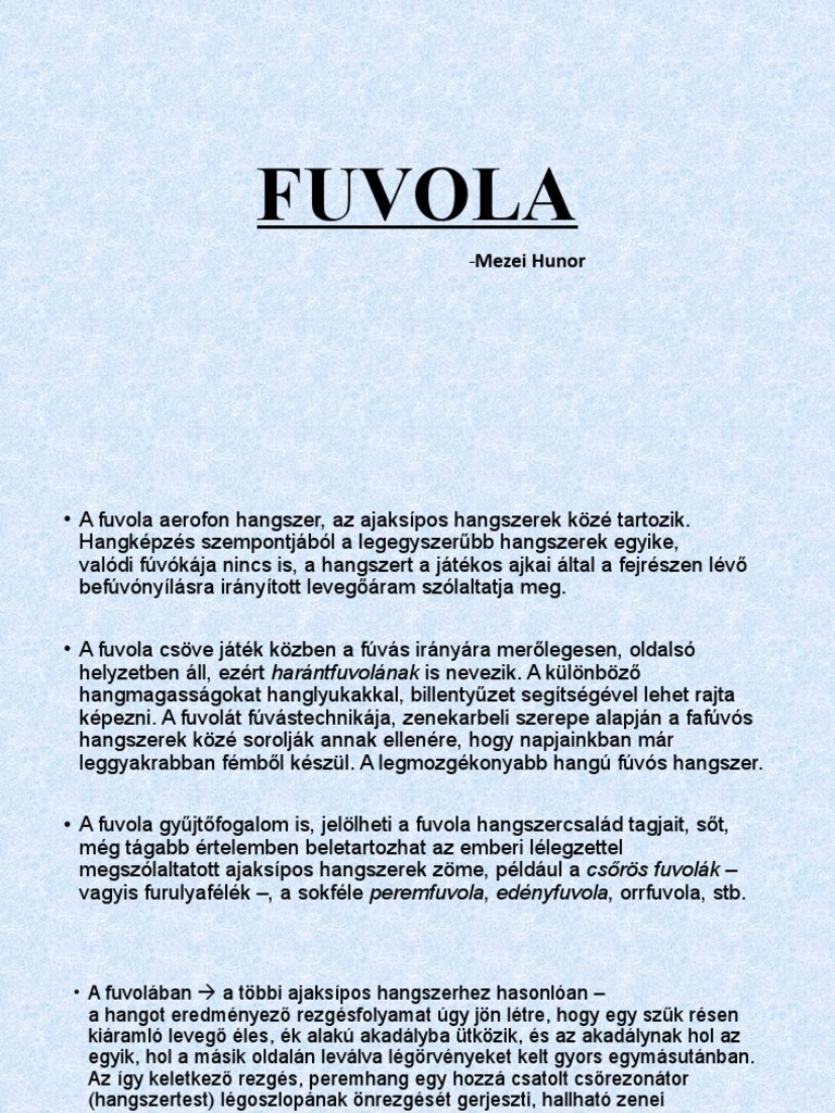 FUVOLA | PDF