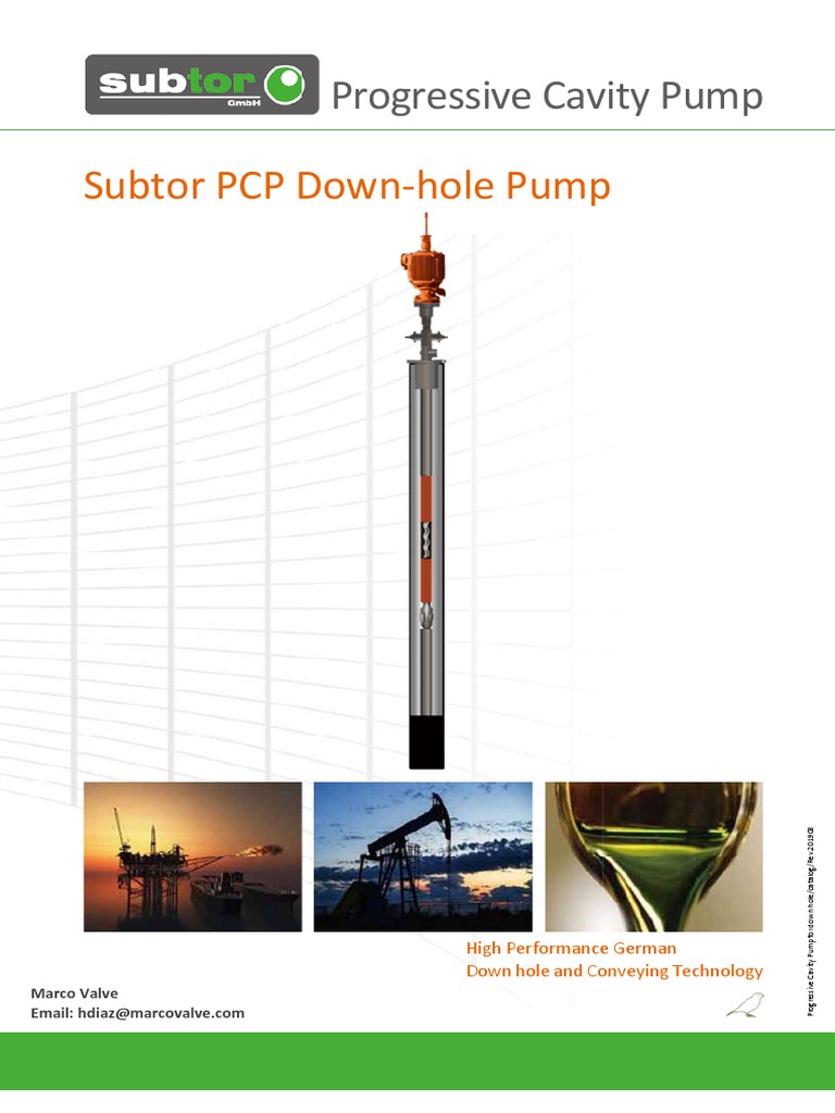 MVC Down Hole Pump Catalogue New 2022 | PDF | Pump | Electric Motor