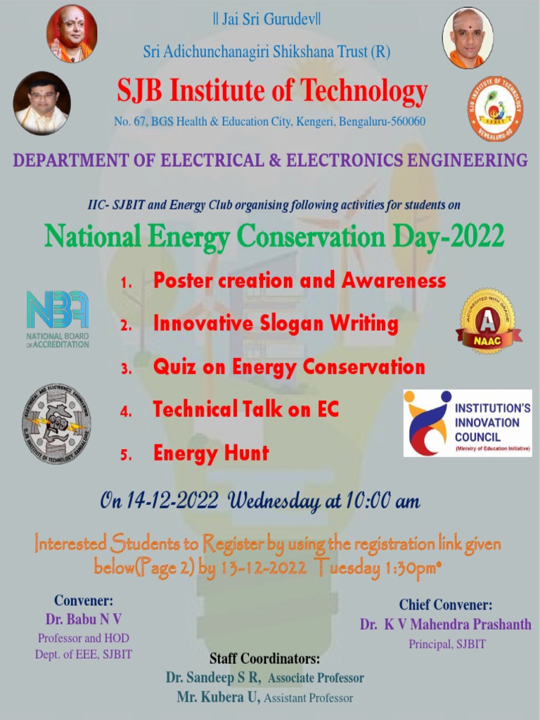 Energy Conservation Poster and Guidelines Final1 | PDF