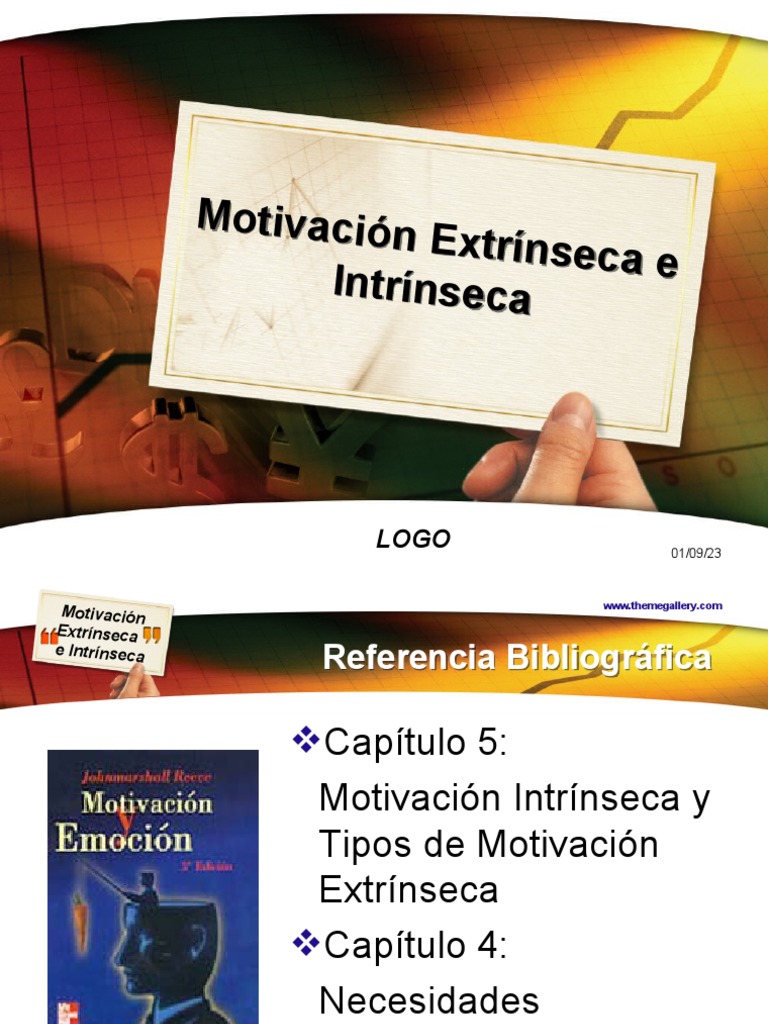 Motivación Extrínseca e Intrínseca | PDF | Motivacional | Motivación