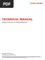 Training Material DANA Calibration | PDF | Clutch | Transmission (Mechanics)