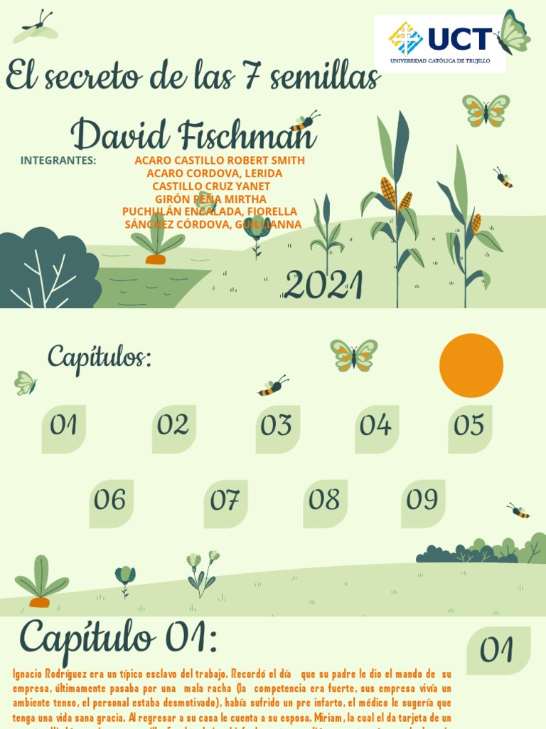 El Secreto de Las 7 Semillas - David Fischman | PDF | Felicidad | Las ...