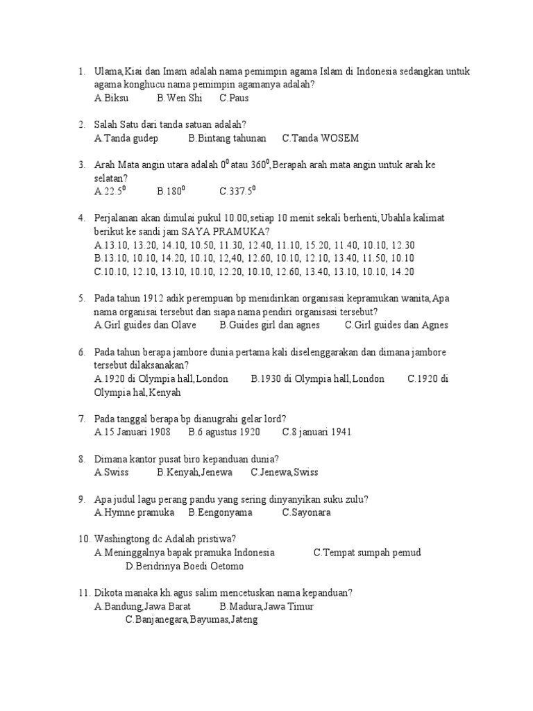 Soal LCT 2 | PDF