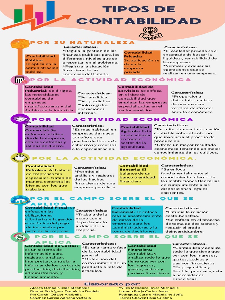 Infografia - Tipos de Contabilidad Trabajo Grupal | PDF | Contabilidad ...