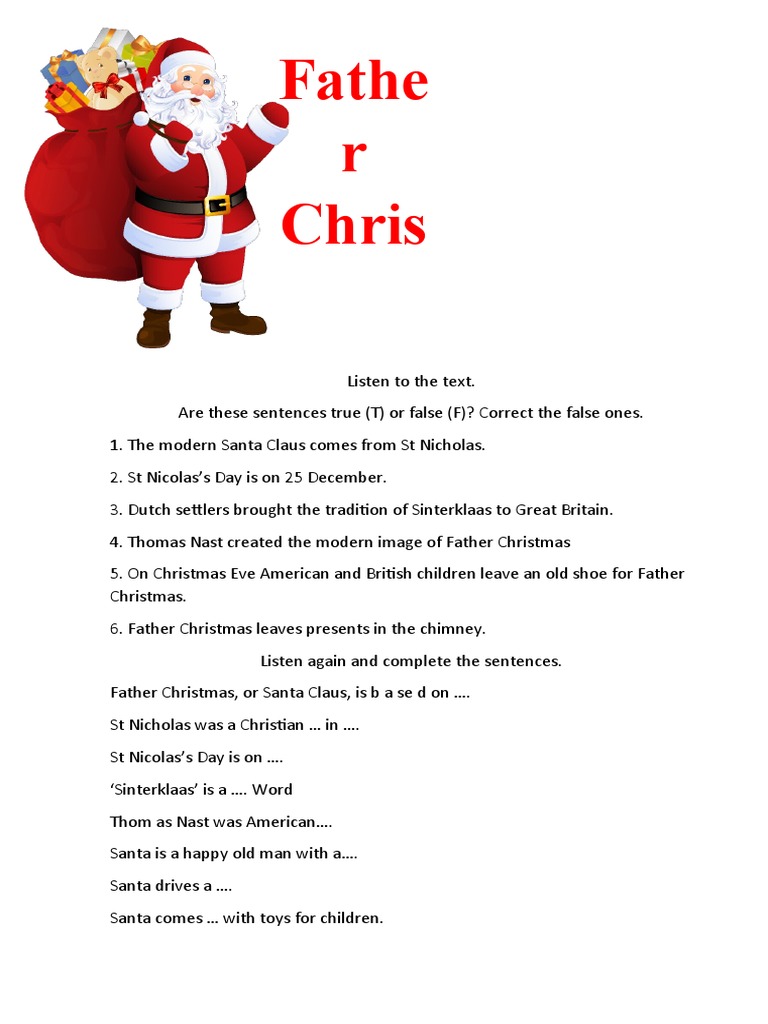 Father Christmas | PDF | Santa Claus | Christmas