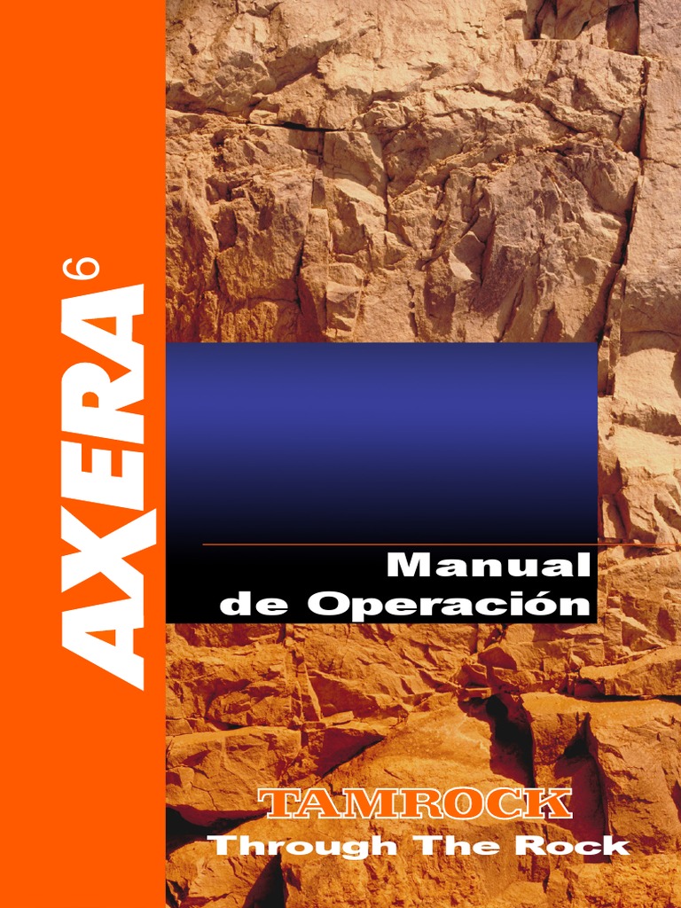 Manual de Operación: Through The Rock | PDF | Bomba | Perforación