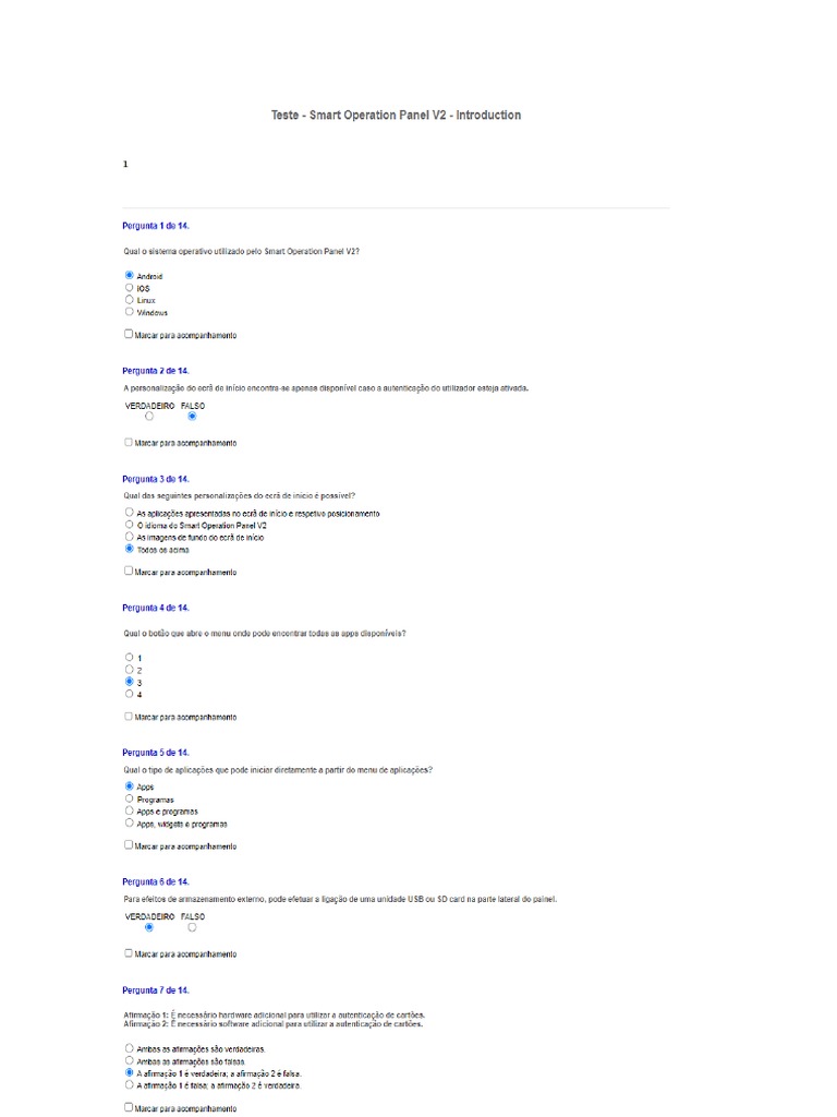 Smart Operation Panel V2 - Fundamentals | PDF