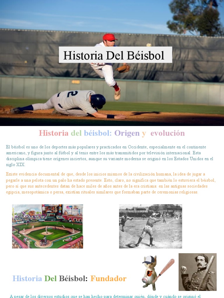 Historia Del Béisbol | PDF | Deportes | Deportes de equipo