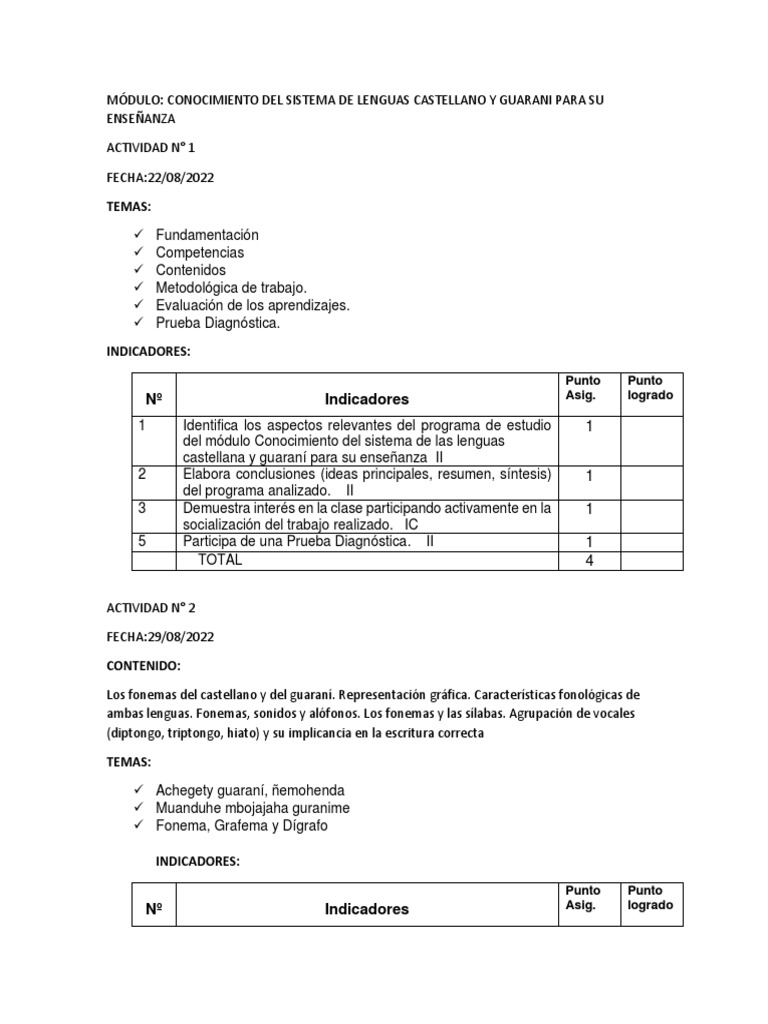 TRABAJO #1 y 2 | PDF TRABAJO #1 y 2 | PDF