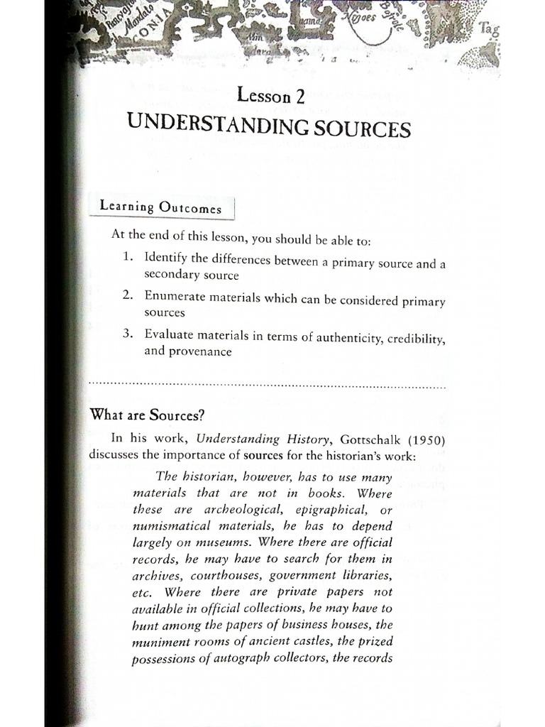 Understanding Sources by Jose Victor Torres | PDF
