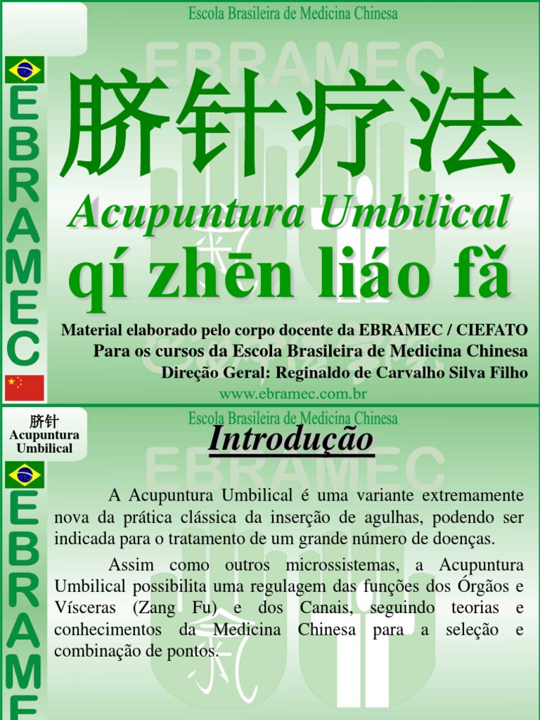 Aula Acupuntura Umbilical | PDF | Acupuntura | QI