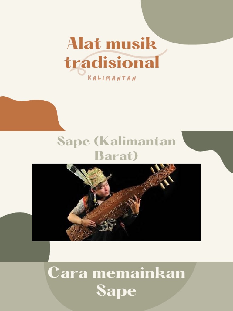 Alat Musik Tradisional Kalimantan | PDF