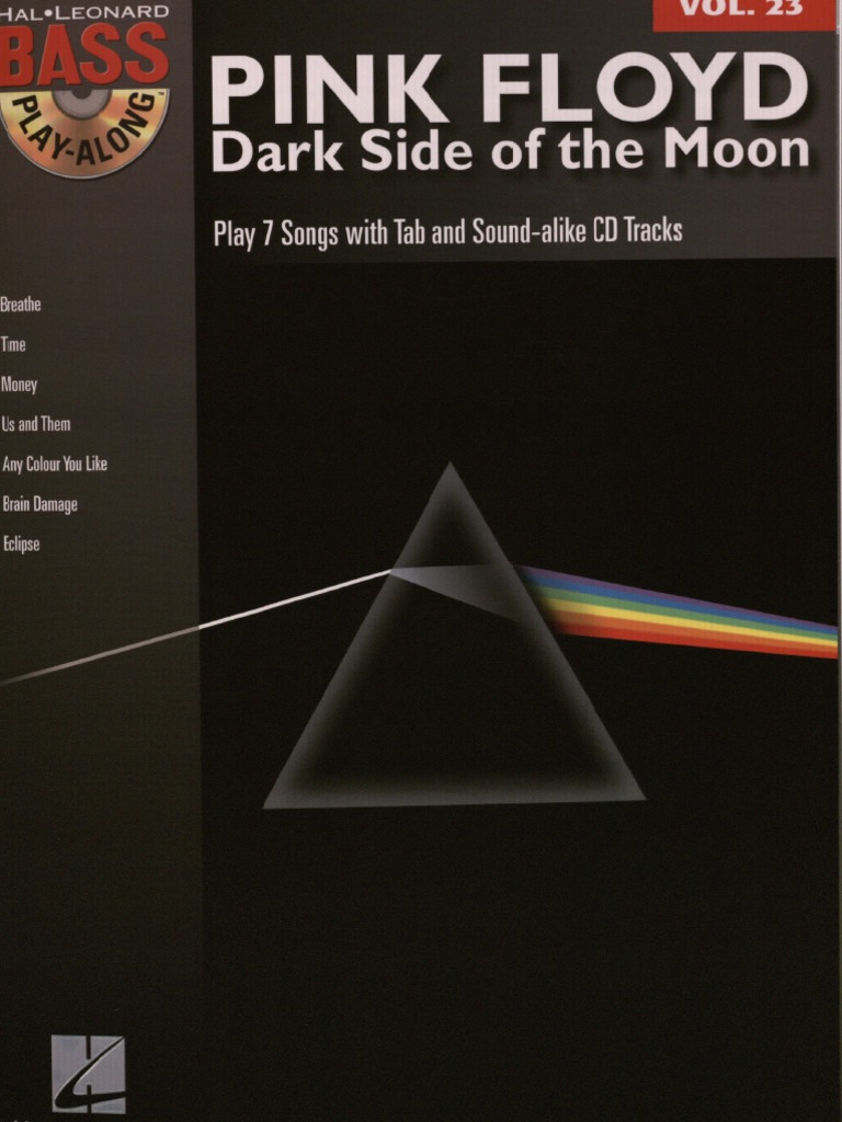 Hal Leonard - Pink Floyd - Dark Side of The Moon - Bass Play Along | PDF