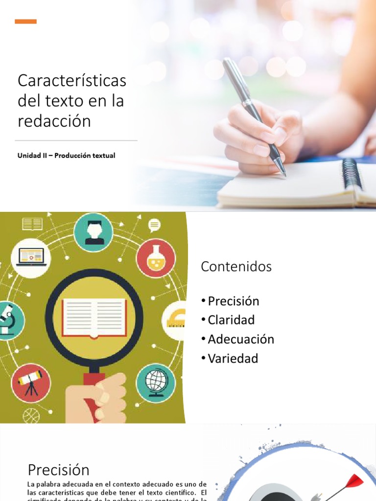 Características del texto científico efectivo | PDF