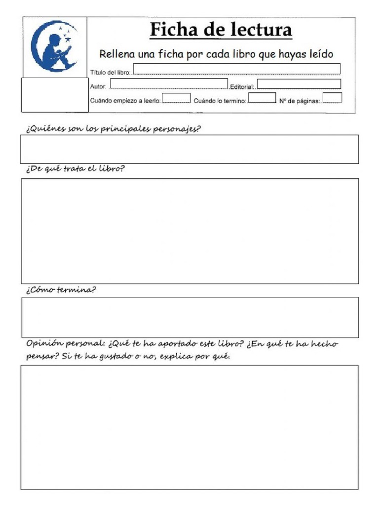 Ficha de Comprensión Lectora | PDF