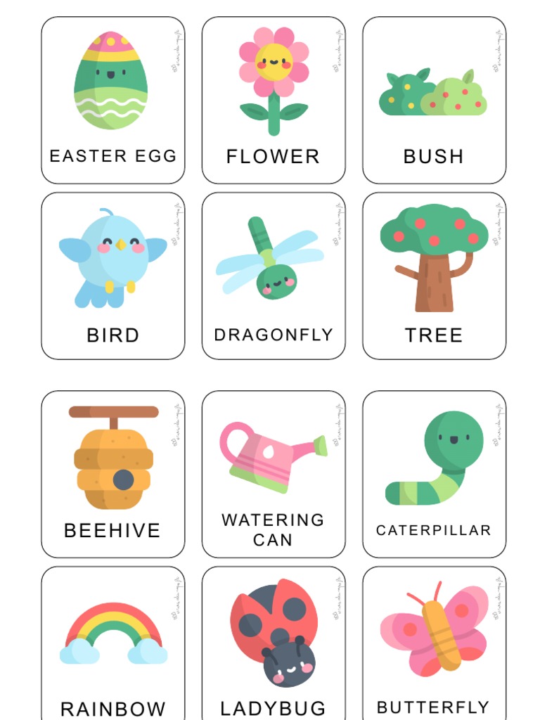 Ing - Flashcards Primavera | PDF