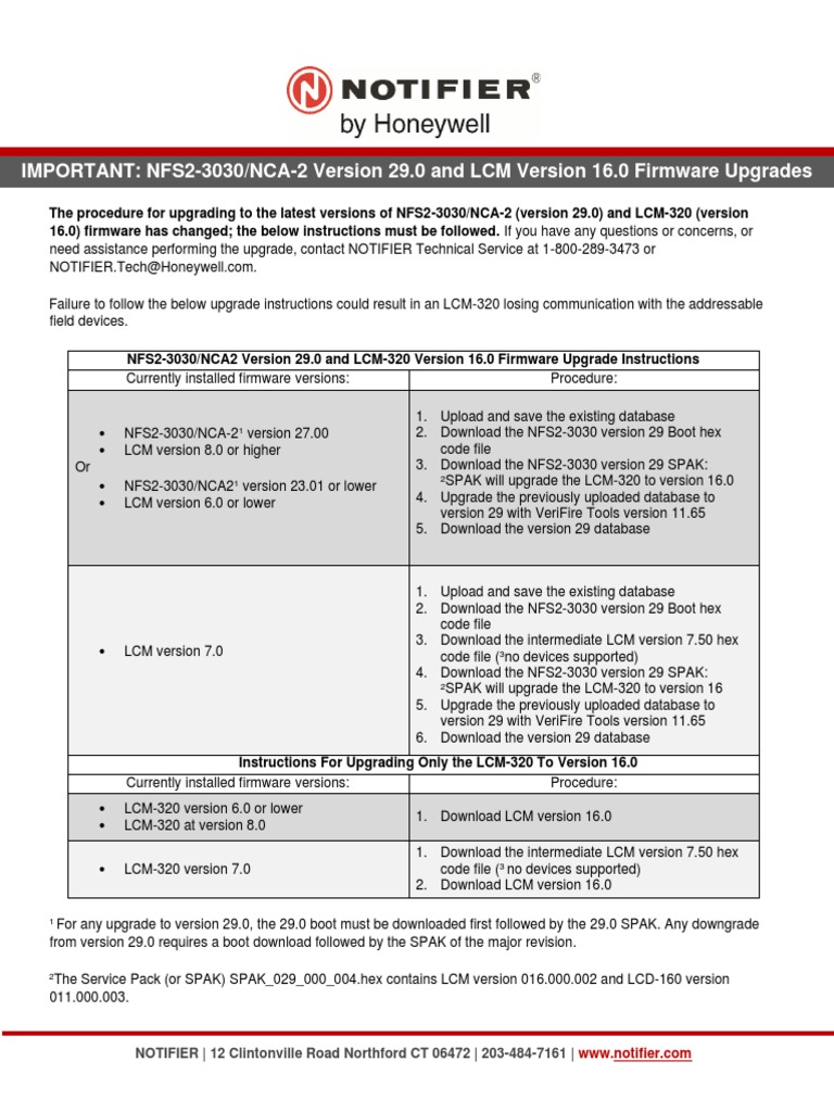 LCM-320 and NFS2-3030 Firmware Upgrade Guide | PDF | Booting | Software ...
