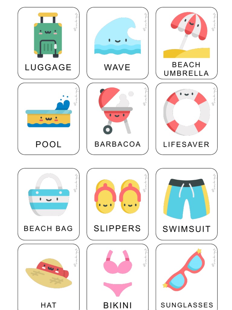 ing_flashcards verano | PDF