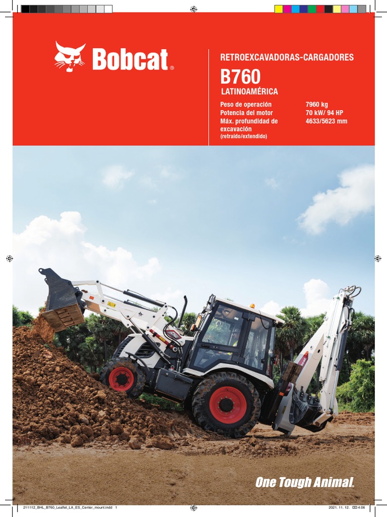 BHL B760 Leaflet LA ES Center Mount Print | PDF | Eje | Caballo de fuerza