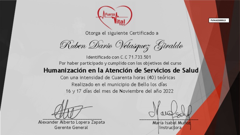 Ruben Dario Velasquez Giraldo | PDF