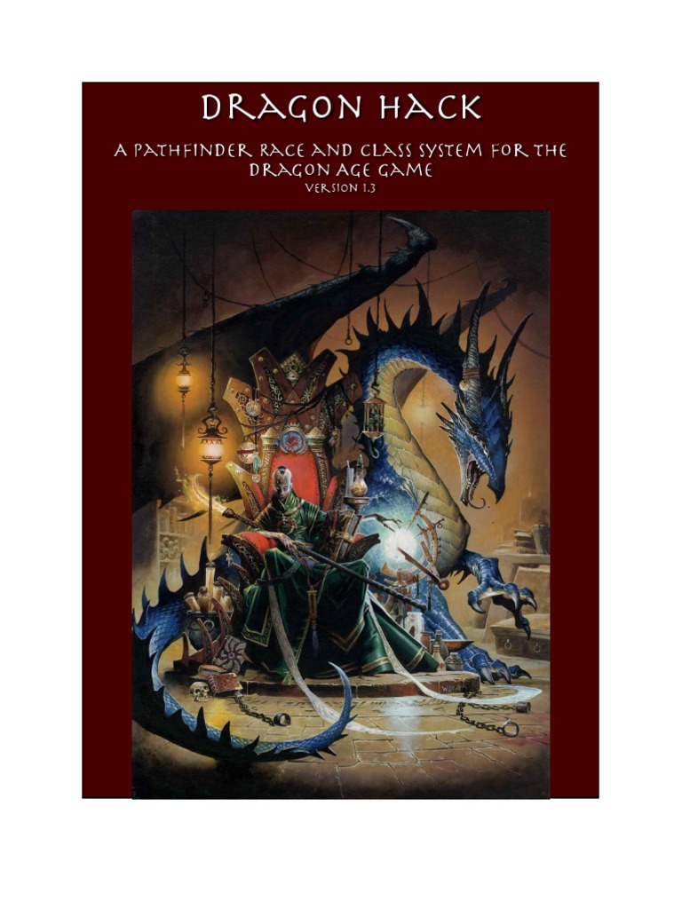 Dragon Hack Version 1.3 | PDF | Elf (Dungeons & Dragons) | Dwarf ...