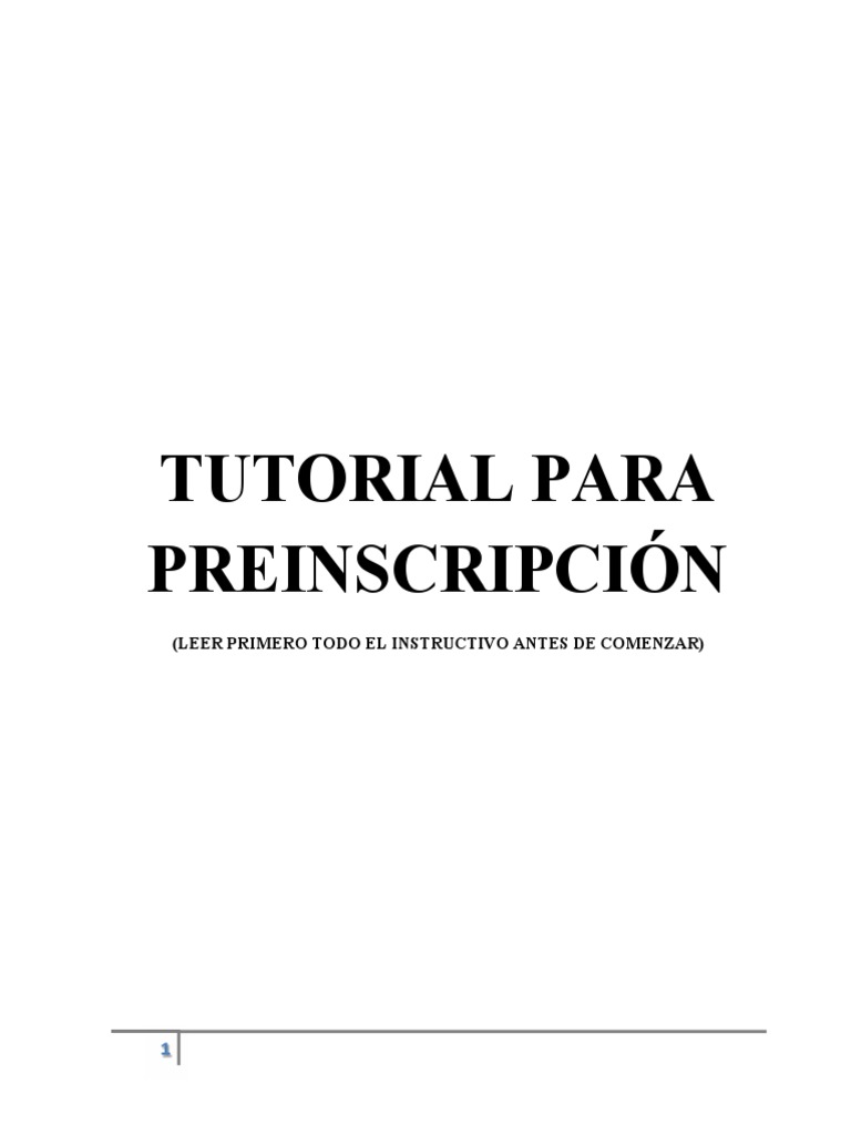Tutorial para Preinscripción 2023 | PDF | Educación más alta | Ciencia militar